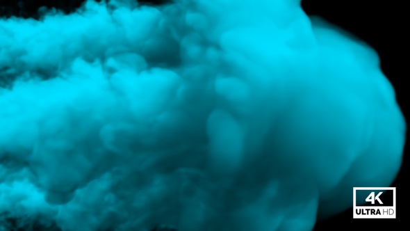 Large Scale Aqua Smoke Streaming, Motion Graphics | VideoHive