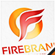 Fire Brand Letter F Logo, Logo Templates | GraphicRiver
