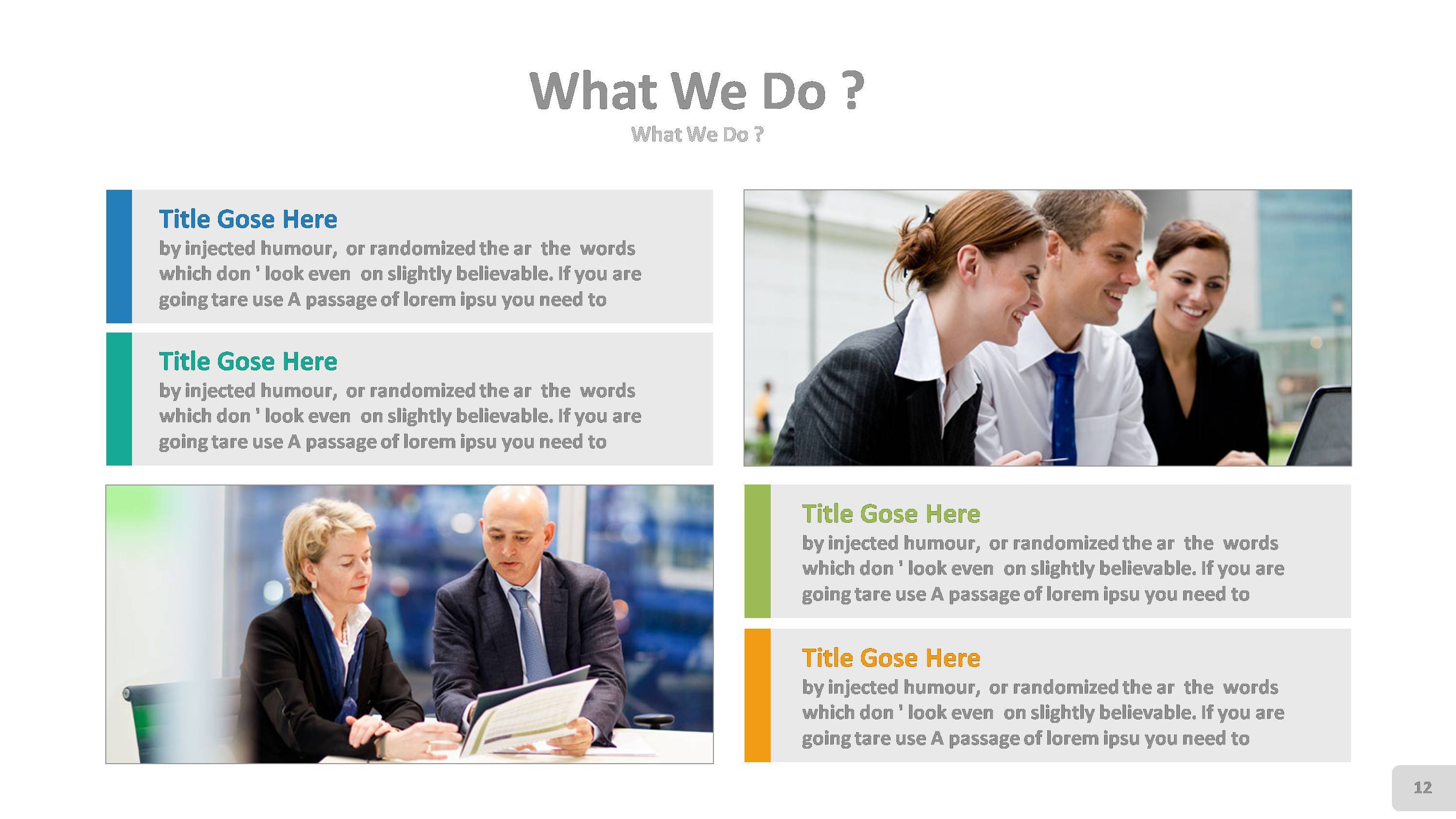 Business Style PowerPoint Presentation Template, Presentation Templates