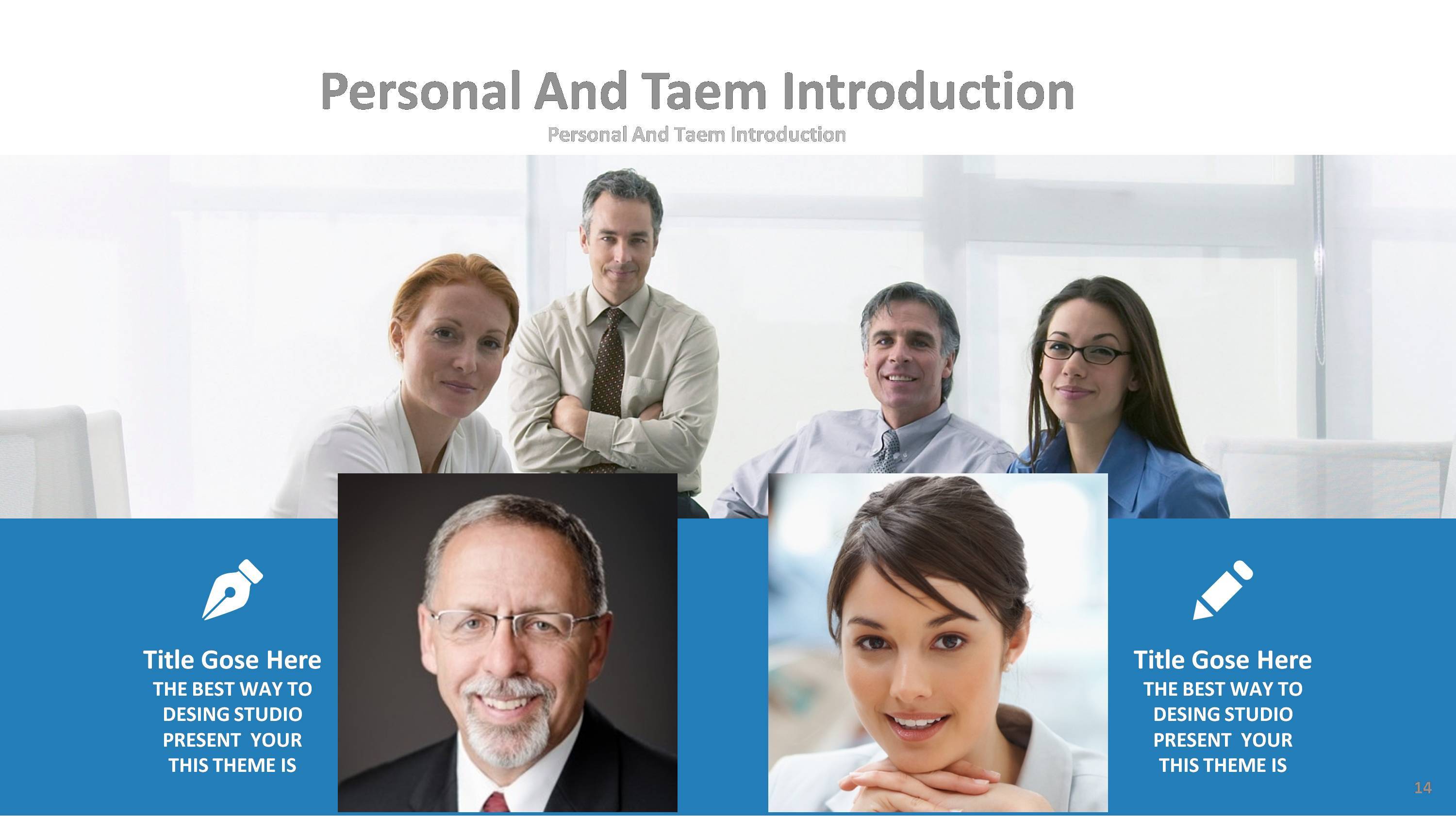 Business Style PowerPoint Presentation Template, Presentation Templates