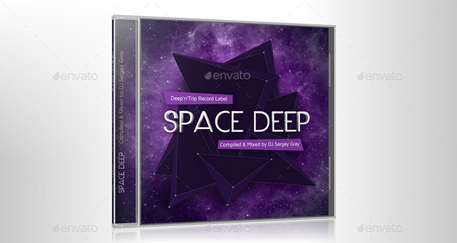 DJ Mix CD Cover Artwork Template, Print Templates | GraphicRiver