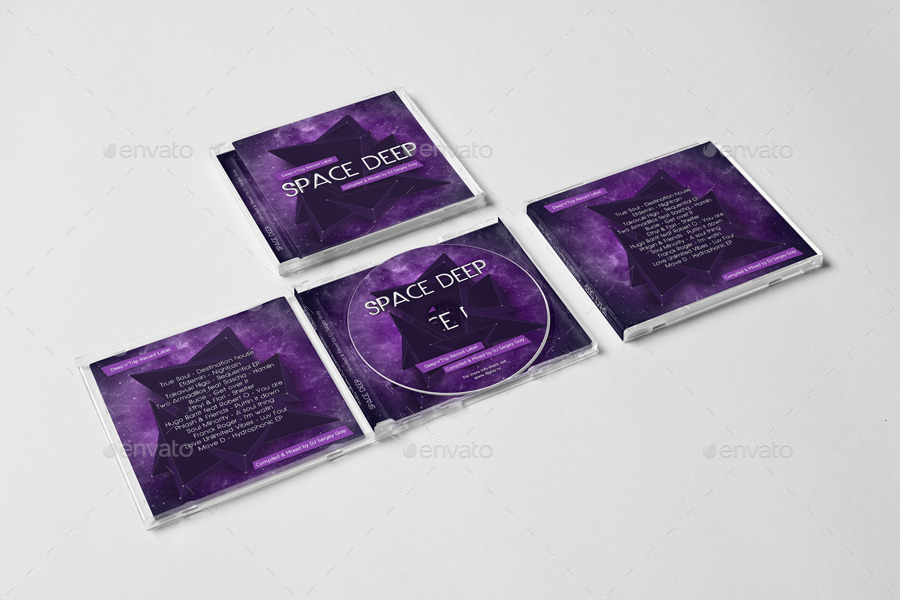 DJ Mix CD Cover Artwork Template, Print Templates | GraphicRiver