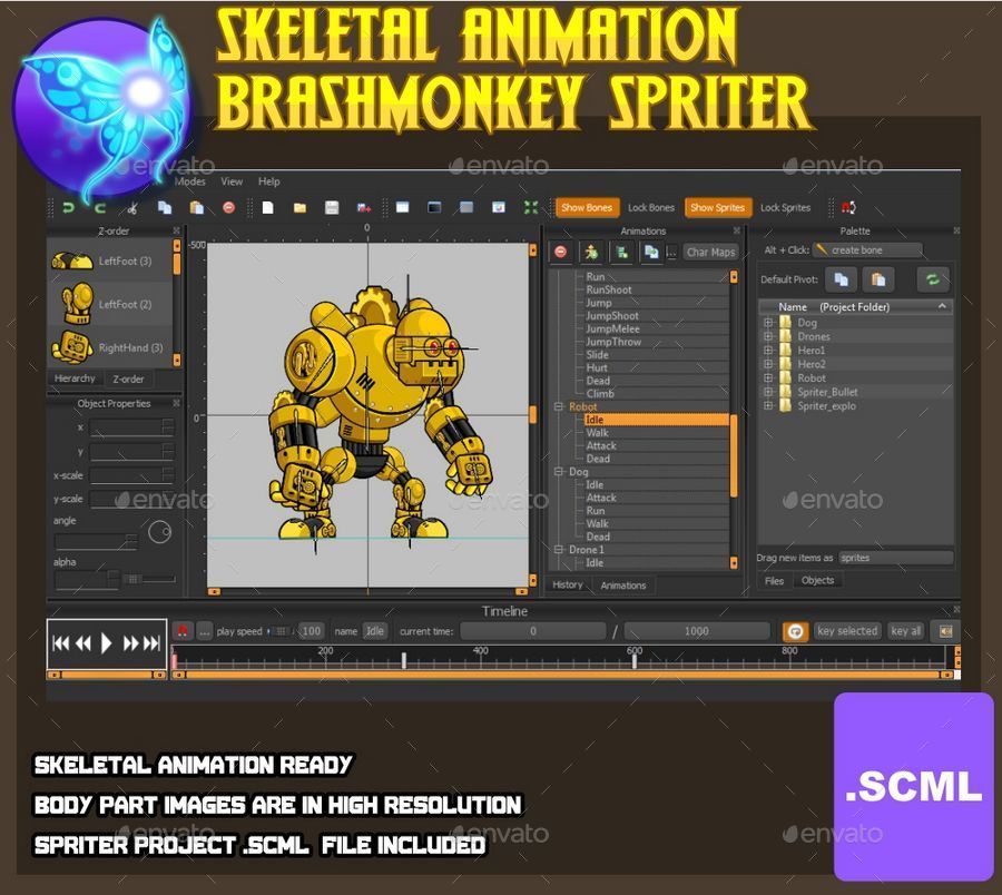 Steampunk Game Sprites, Game Assets | GraphicRiver