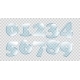 Realistic Water Drops Number Set On Transparent, Vectors | GraphicRiver