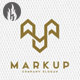 Markup - Letter M Logo, Logo Templates | GraphicRiver