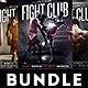 Fight Club Flyers Bundle, Print Templates | GraphicRiver