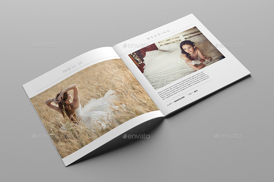 Multipurpose Square Portfolio, Print Templates | GraphicRiver