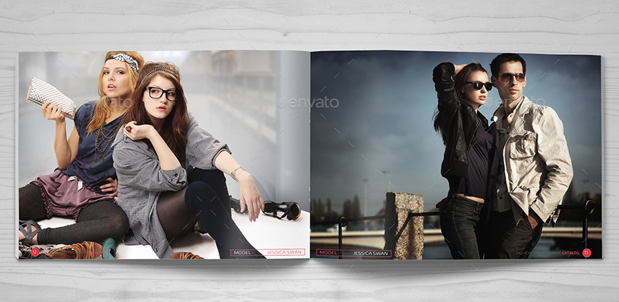 Fashion Photography Catalog, Print Templates | GraphicRiver