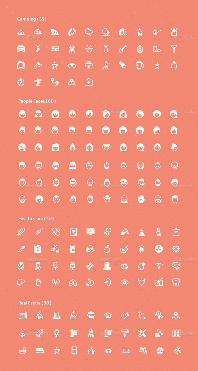 Universal Tiny Icons, Icons | GraphicRiver