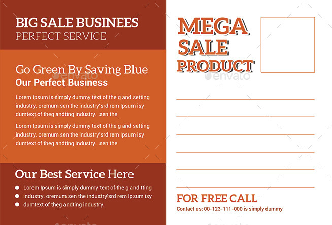 Product Promotion Postcard, Print Templates | GraphicRiver