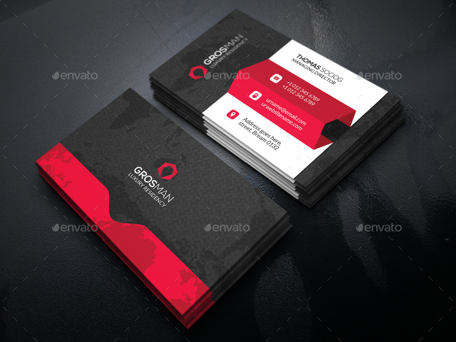 Media Business Card, Print Templates | GraphicRiver