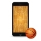 Smartphone with Basketball and Court, Vectors | GraphicRiver