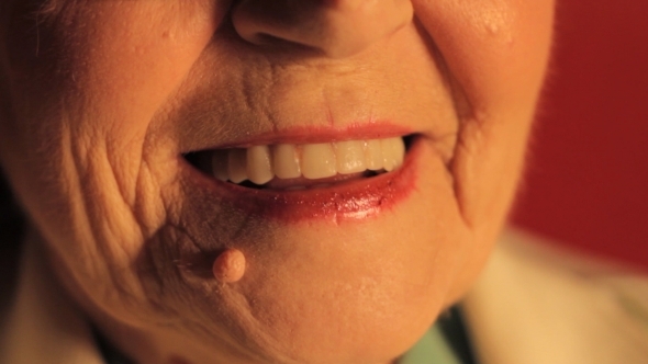 Old Woman Teeth, Stock Footage | VideoHive