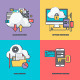 Set of Color Line Icons for Internet Security, Vectors | GraphicRiver