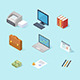 Office Isometric Icon Set, Vectors | GraphicRiver