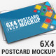 Realistic 6x4 Postcard Mock-Up, Graphics | GraphicRiver