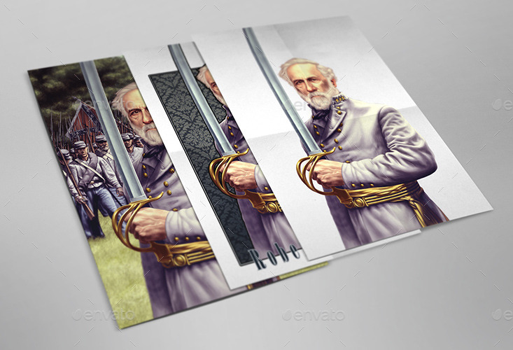 Robert E. Lee Illustration, Graphics | GraphicRiver