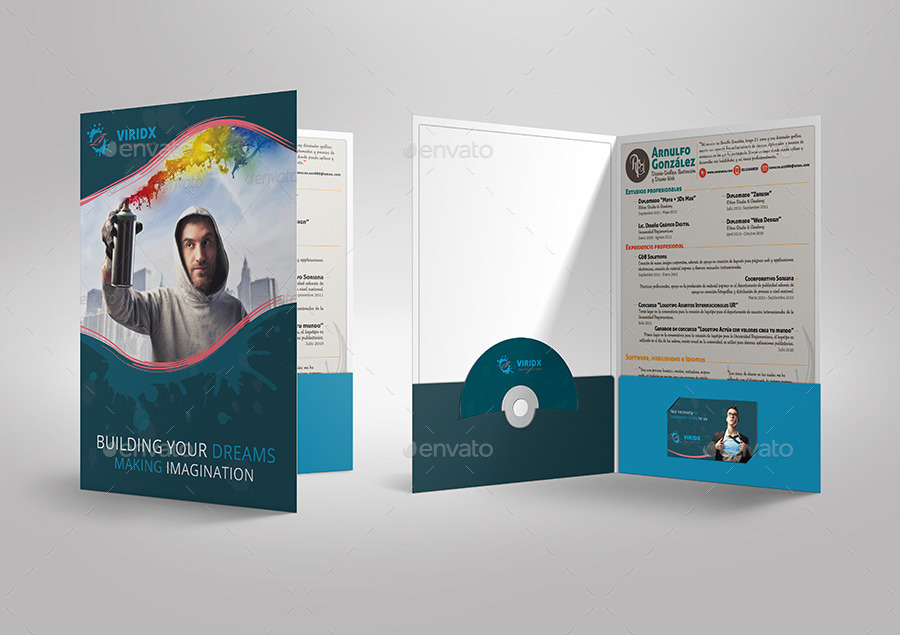 Viridx Stationery Presentation Package, Print Templates | GraphicRiver