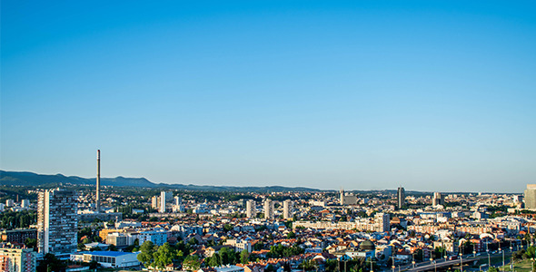 Blue City, Stock Footage | VideoHive