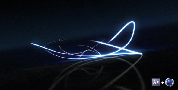 Light Trail Logo, Cinema 4D Templates | VideoHive