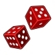 Red Dice, Vectors | GraphicRiver