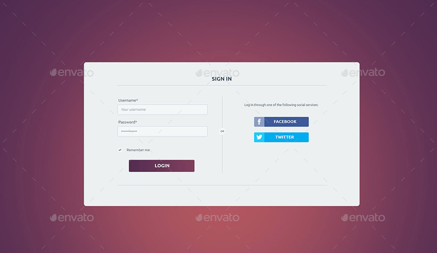 Clean Light And Dark Forms, Web Elements | GraphicRiver