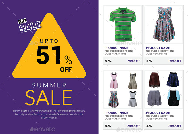 Big Sale Promotion Flyers Templates, Print Templates | GraphicRiver