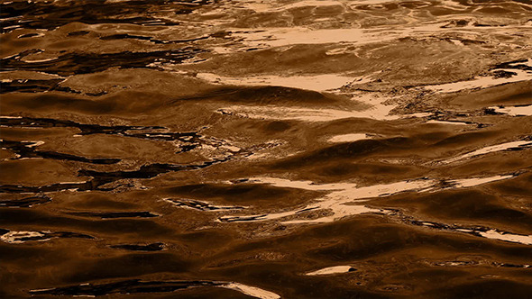 Gold Flowing Liquid, Stock Footage | VideoHive