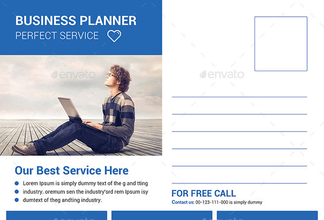 Corporate Business Postcards, Print Templates | GraphicRiver