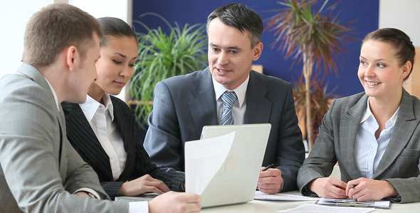 Business discussion, Stock Footage | VideoHive