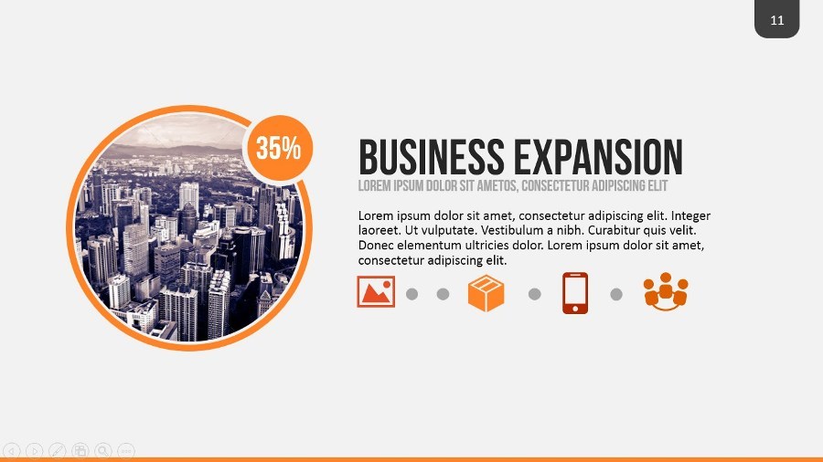Business Expansion PowerPoint Template, Presentation Templates ...