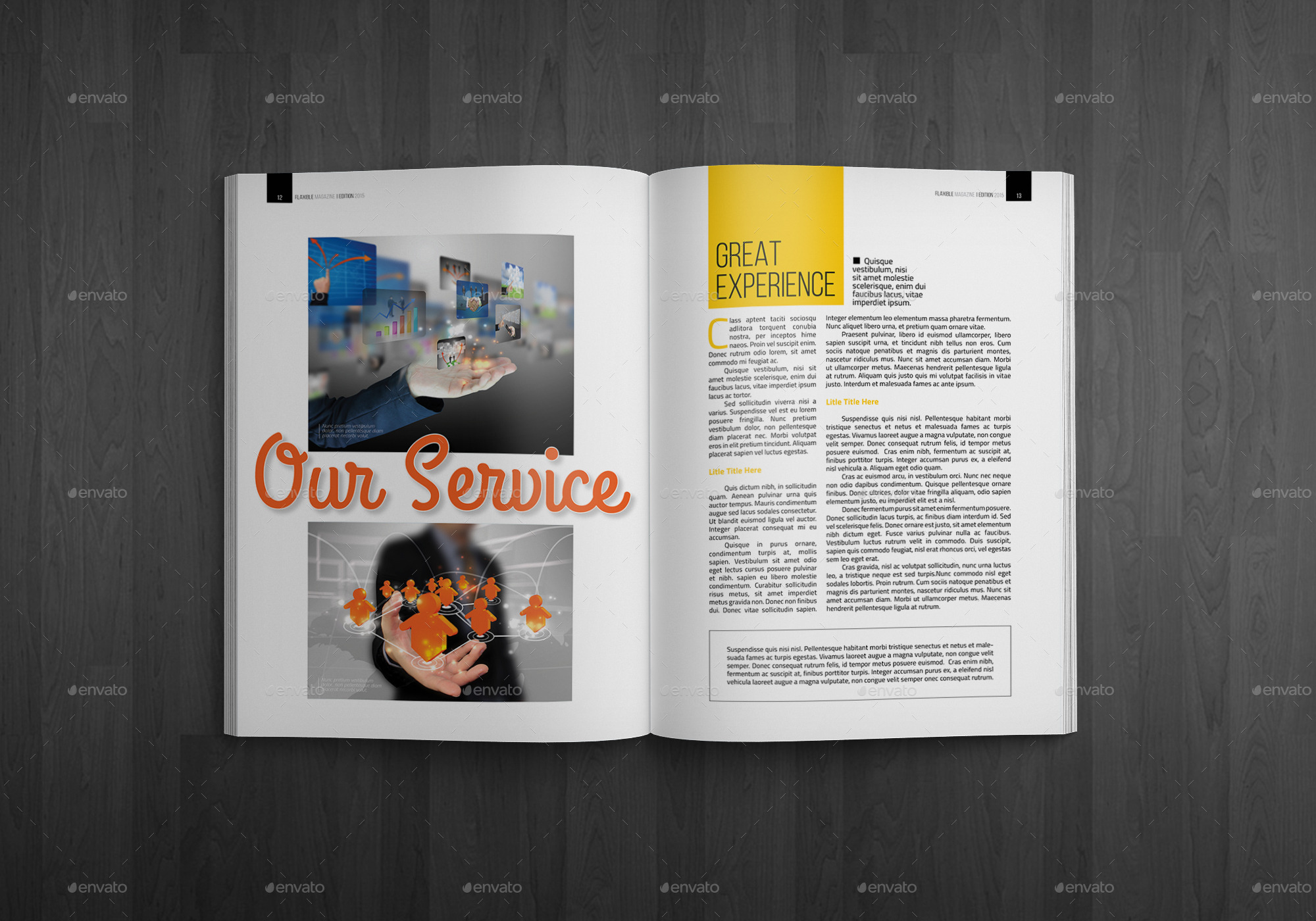 Indesign Magazine Template, Print Templates | GraphicRiver