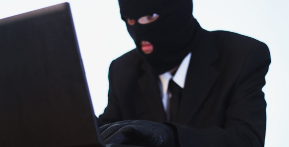Hacker in a Mask, Stock Footage | VideoHive