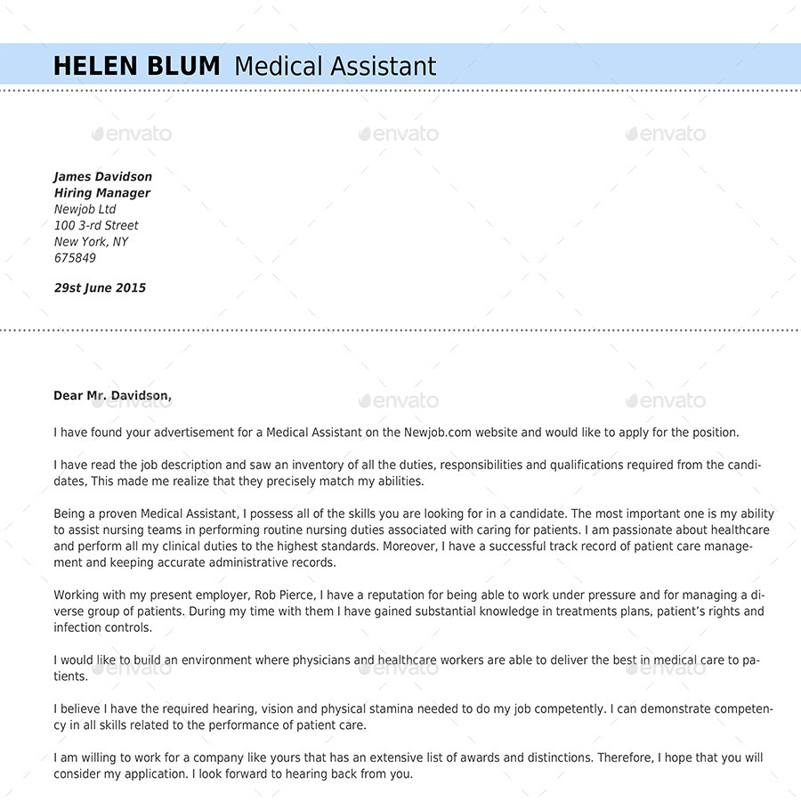 Apollo Medical Resume and Cover Letter, Print Templates | GraphicRiver