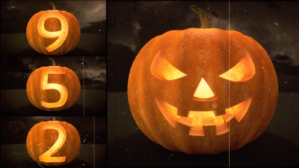 Pumpkin Countdown, Motion Graphics | VideoHive