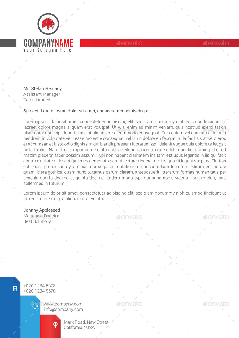 Corporate Letterhead Bundle, Print Templates | GraphicRiver
