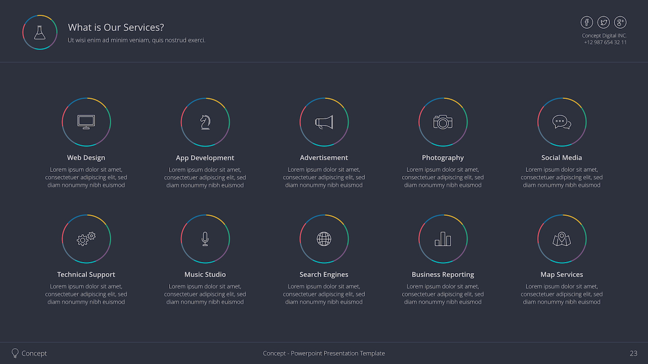 Concept Powerpoint Template, Presentation Templates | GraphicRiver