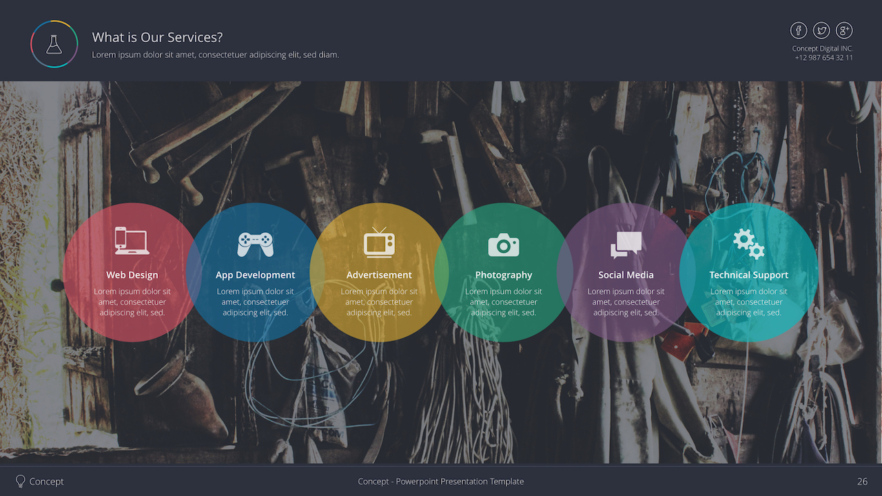 Concept Powerpoint Template, Presentation Templates | GraphicRiver