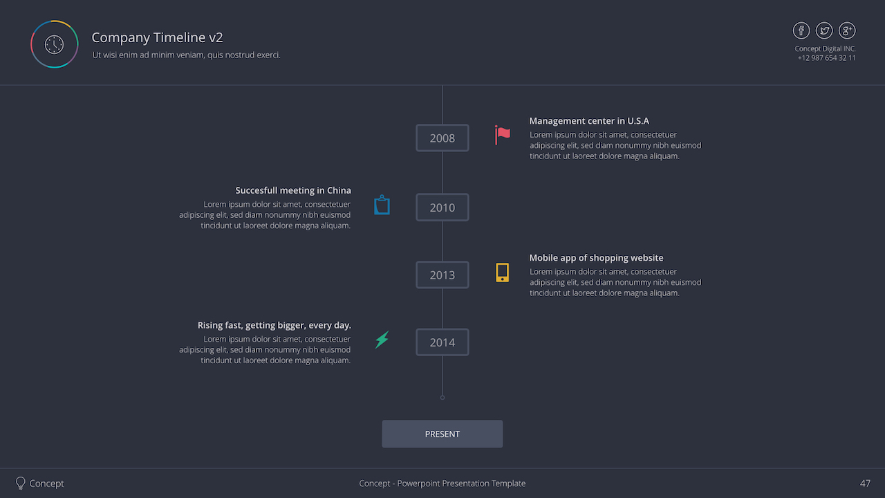 Concept Powerpoint Template, Presentation Templates | GraphicRiver