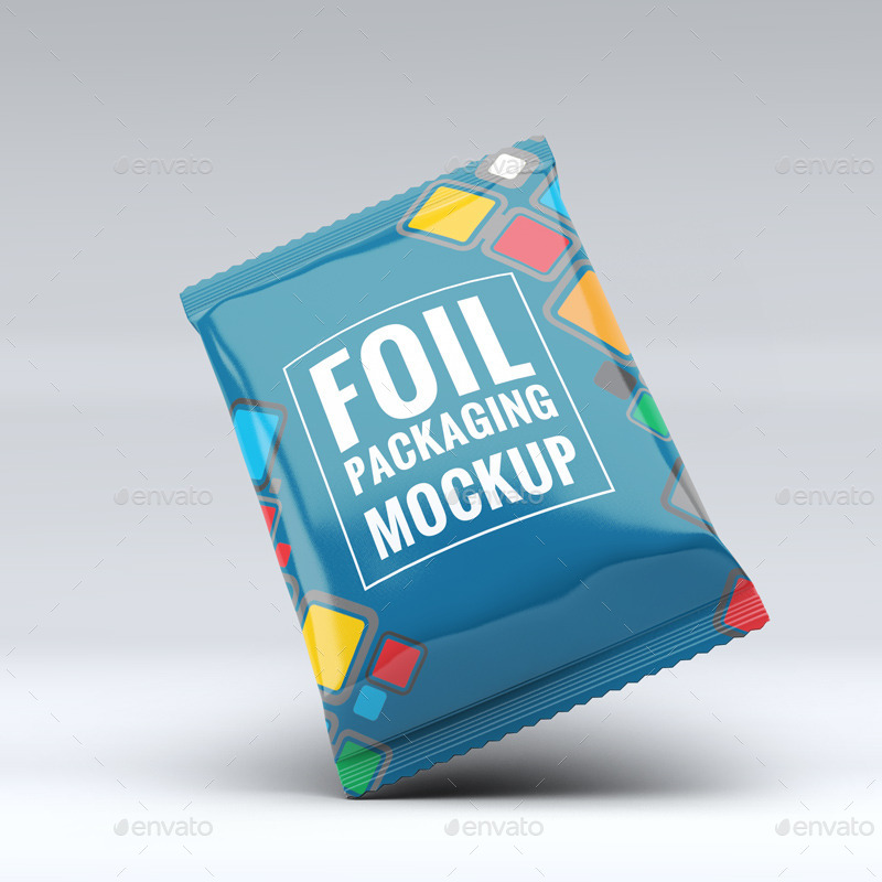 Foil Packaging Mock-Up, Graphics | GraphicRiver