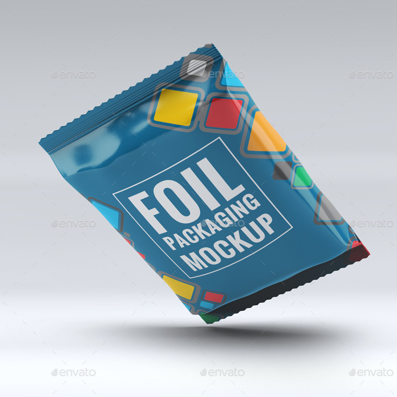 Foil Packaging Mock-Up, Graphics | GraphicRiver