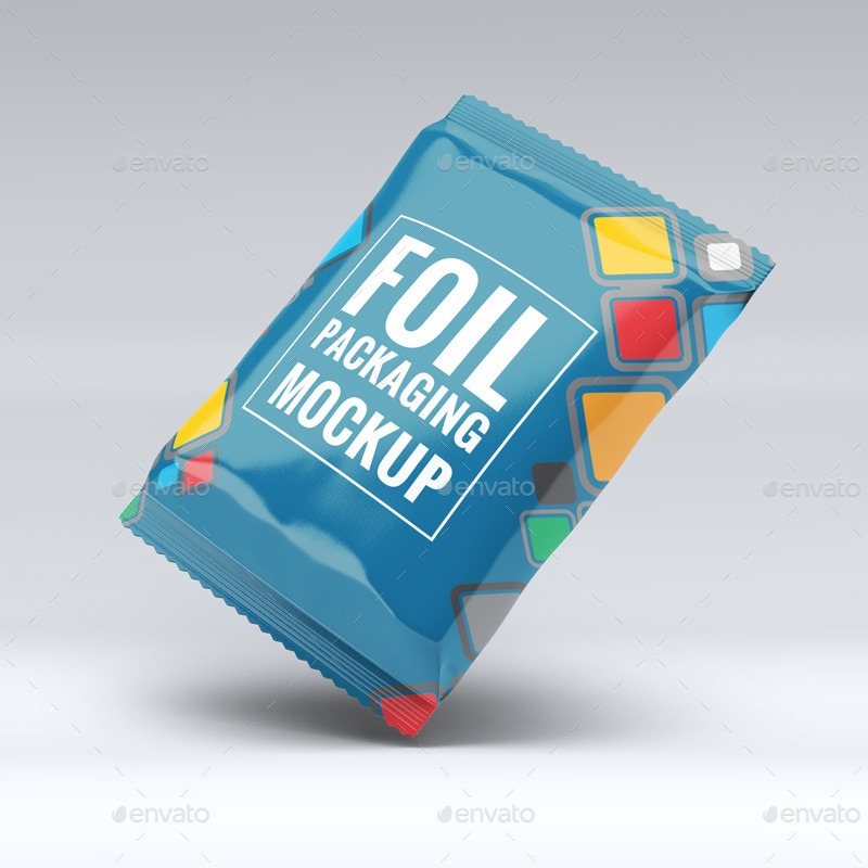 Foil Packaging Mock-Up, Graphics | GraphicRiver