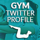 Twitter Profile Cover - Gym, Web Elements | GraphicRiver