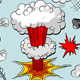 Comic Book Explosion Elements, Vectors | GraphicRiver