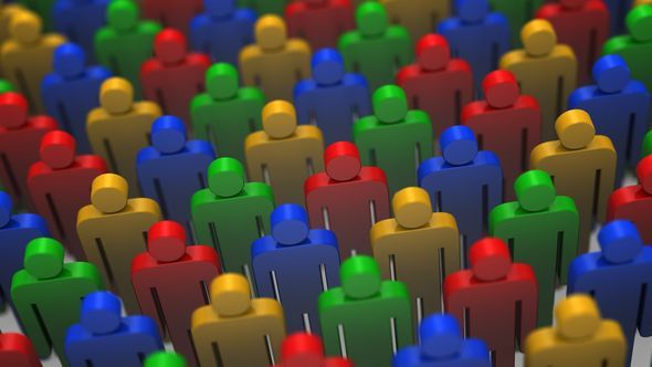 Colored Crowd Animation, Motion Graphics | VideoHive