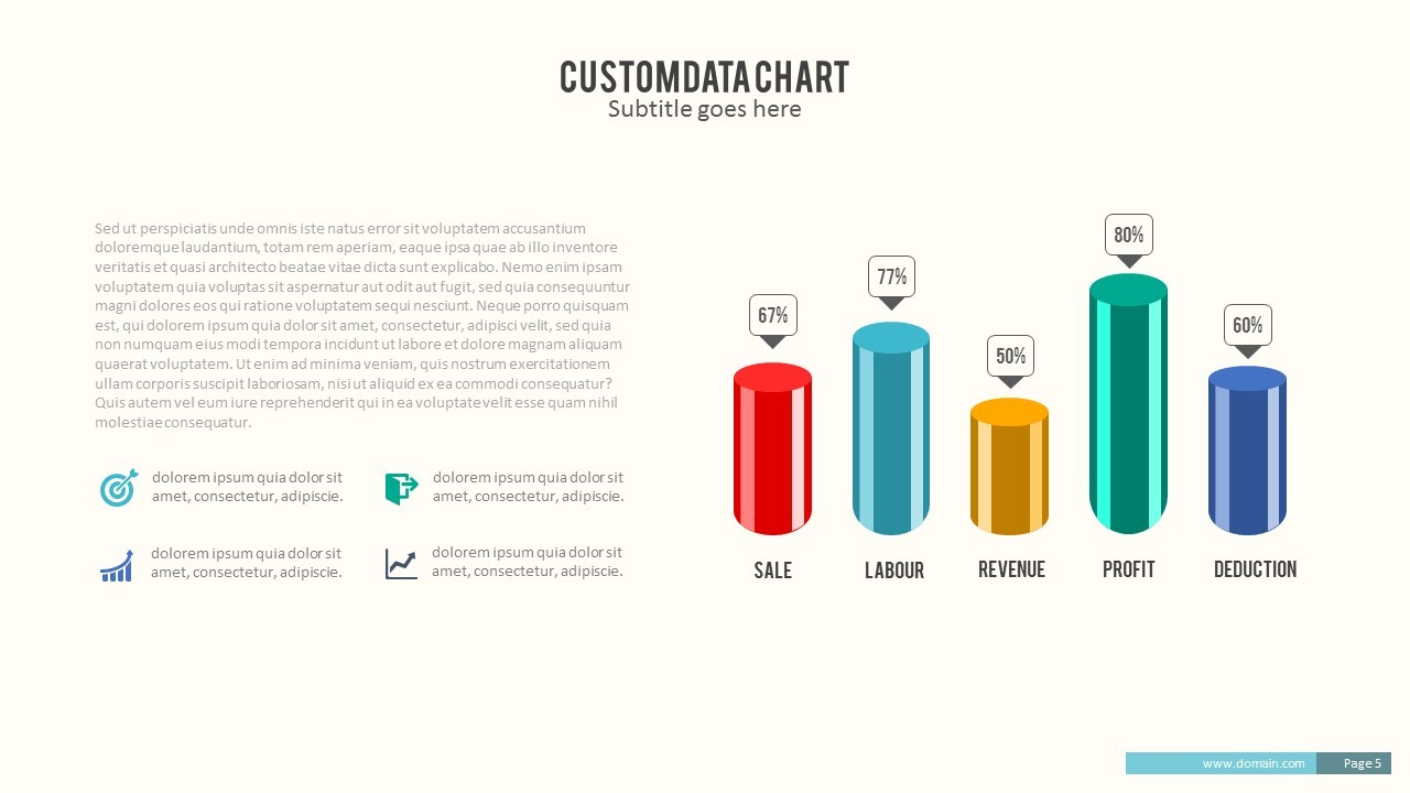 Business Charts Power Point Presentation, Presentation Templates ...