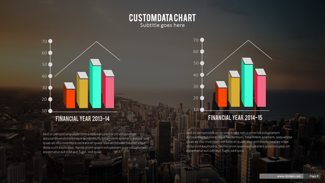 Business Charts Power Point Presentation, Presentation Templates ...