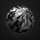 Low Poly Sphere With Chaotic Structure., Graphics | GraphicRiver