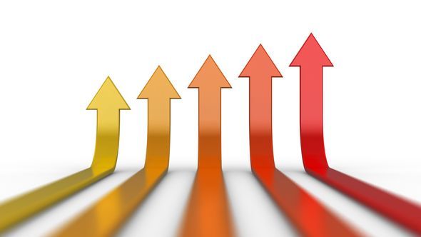 Five Arrows Moving Up, Motion Graphics | VideoHive