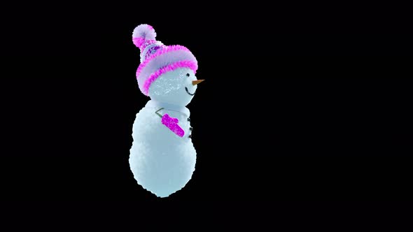 56 Snowman Dancing 4K, Motion Graphics | VideoHive